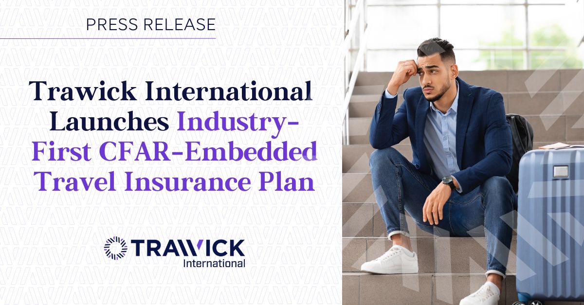 CFAR Embedded Travel Insurance Launch | Trawick International Press Release